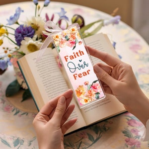 11 Christian Bookmarks Png PDF Bundle, Printable Floral Bookmark ...
