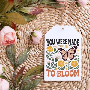 You Were Made to Bloom Svg Png, Floral Mental Health Svg, Boho Self ...