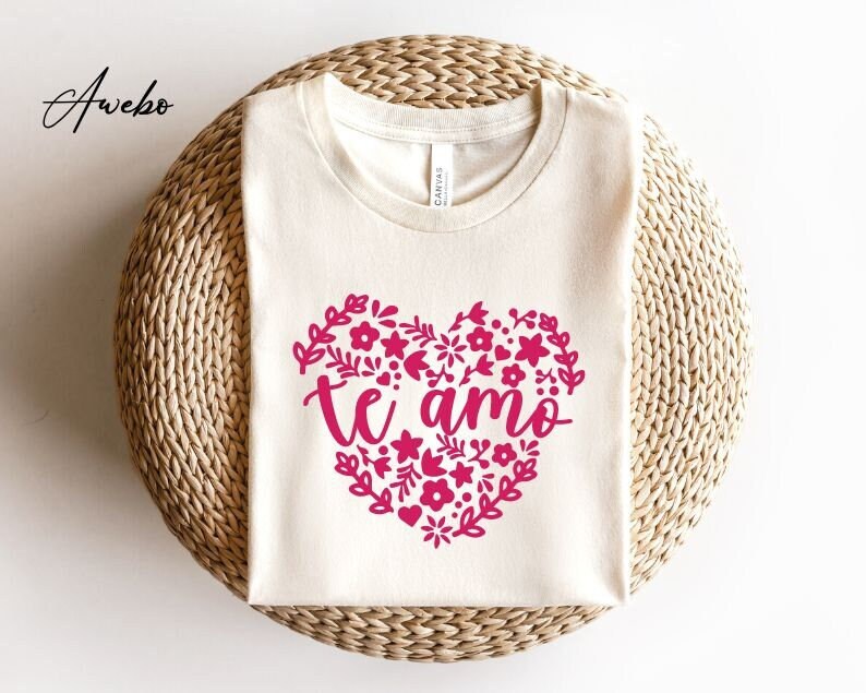 Te Amo SVG Latina Svg Spanish Love Quote SVG PNG File - Etsy
