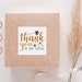 30 Boho Thank You Stickers SVG PNG Bundle | Printable Stickers for ...