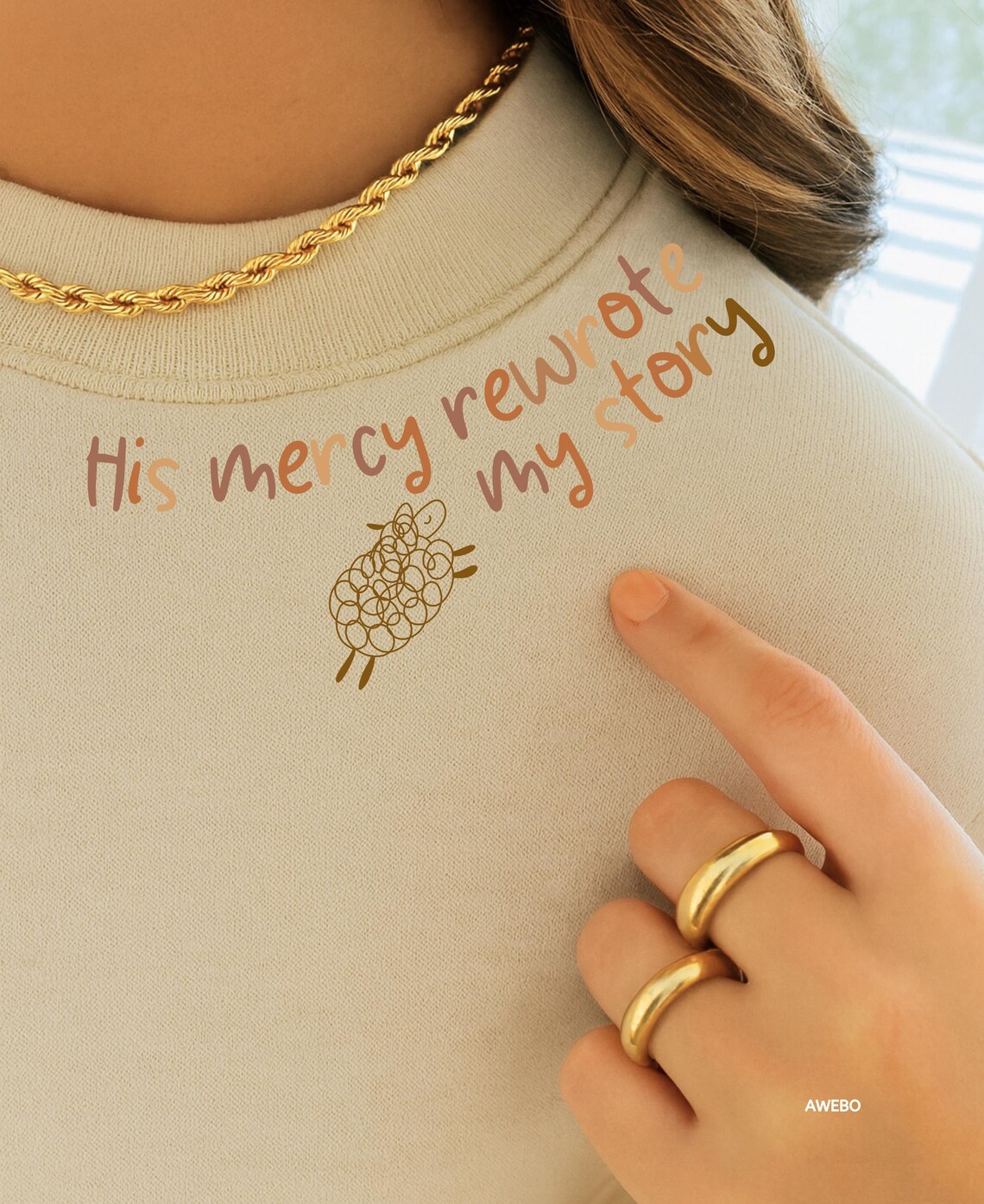 His Mercy Rewrote My Story SVG PNG: Christian Bible Verse Design - Etsy