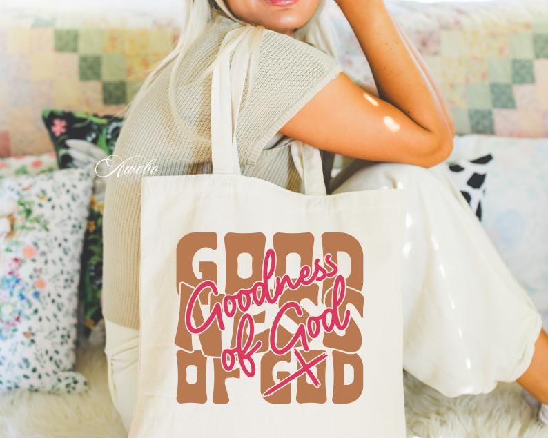 Goodness of Good Svg Png, Bible Verse Svg, Retro Christian Quote ...