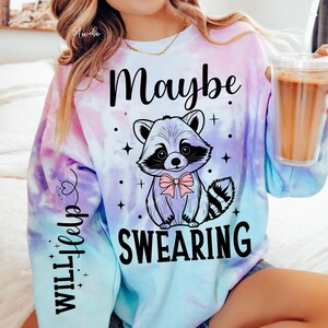 Maybe Swearing Svg Will Help Svg Png, Sarcastic Svg, Retro Sarcasm Svg ...