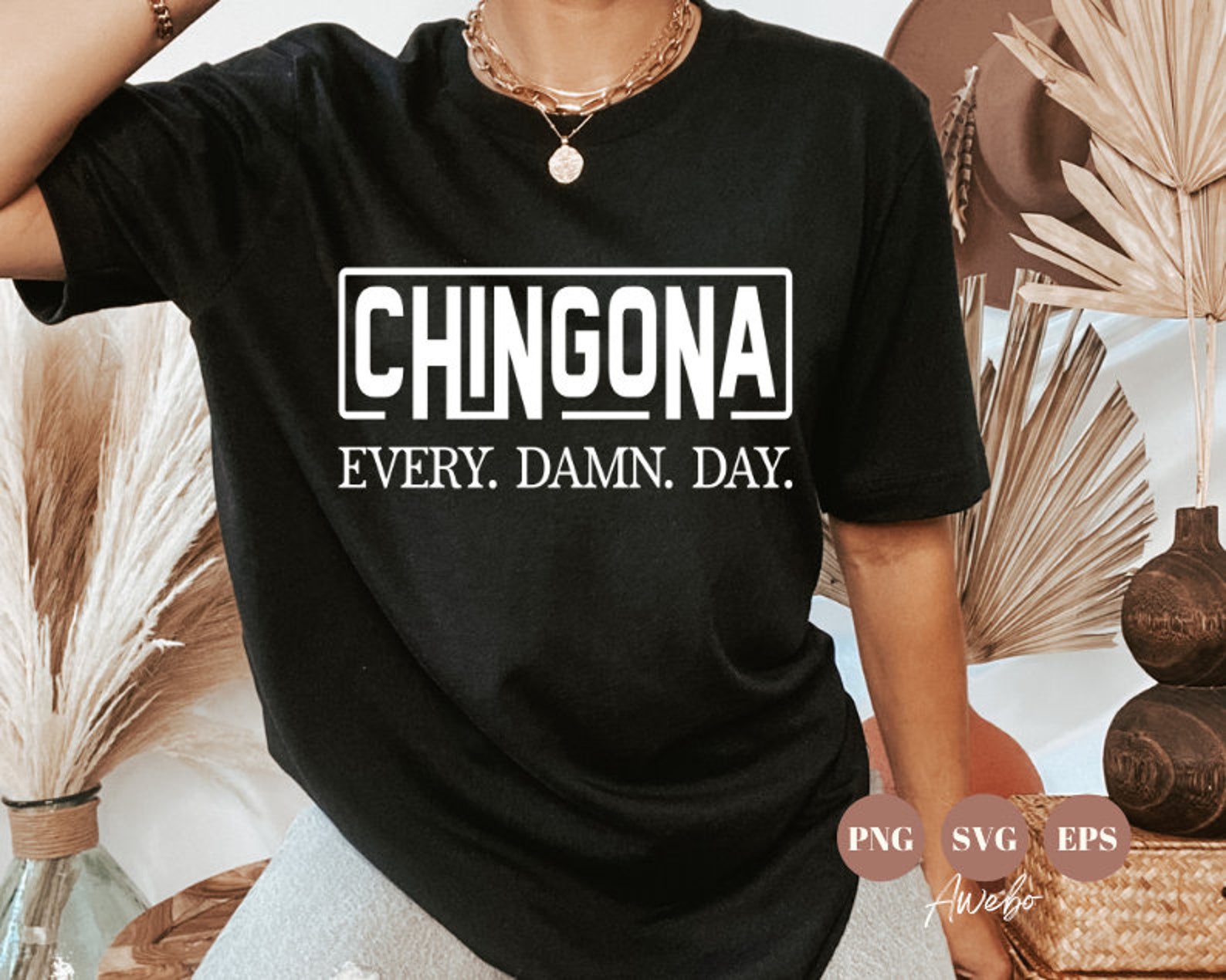 Chingona Svg Latina Svg Mexican SVG PNG File Latina - Etsy