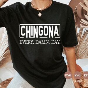 Chingona Svg Latina Svg Mexican SVG PNG File Latina - Etsy