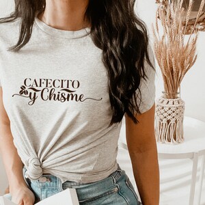 Cafecito Y Chisme Latina Svg, Spanish Sayings Svg, Mexican SVG, Latina ...