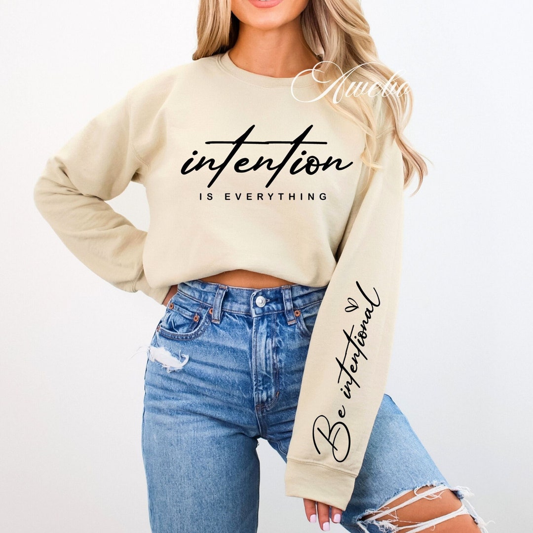 Intention is Everything SVG PNG, Boho Self Love Svg, Motivational ...