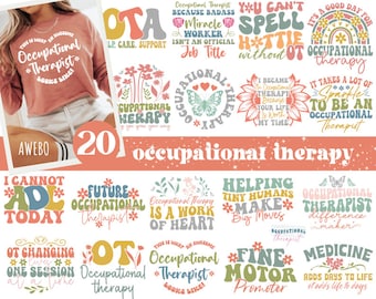 Occupational Therapist Png Bundle, Mental Healthy Png, Therapy Squad ...