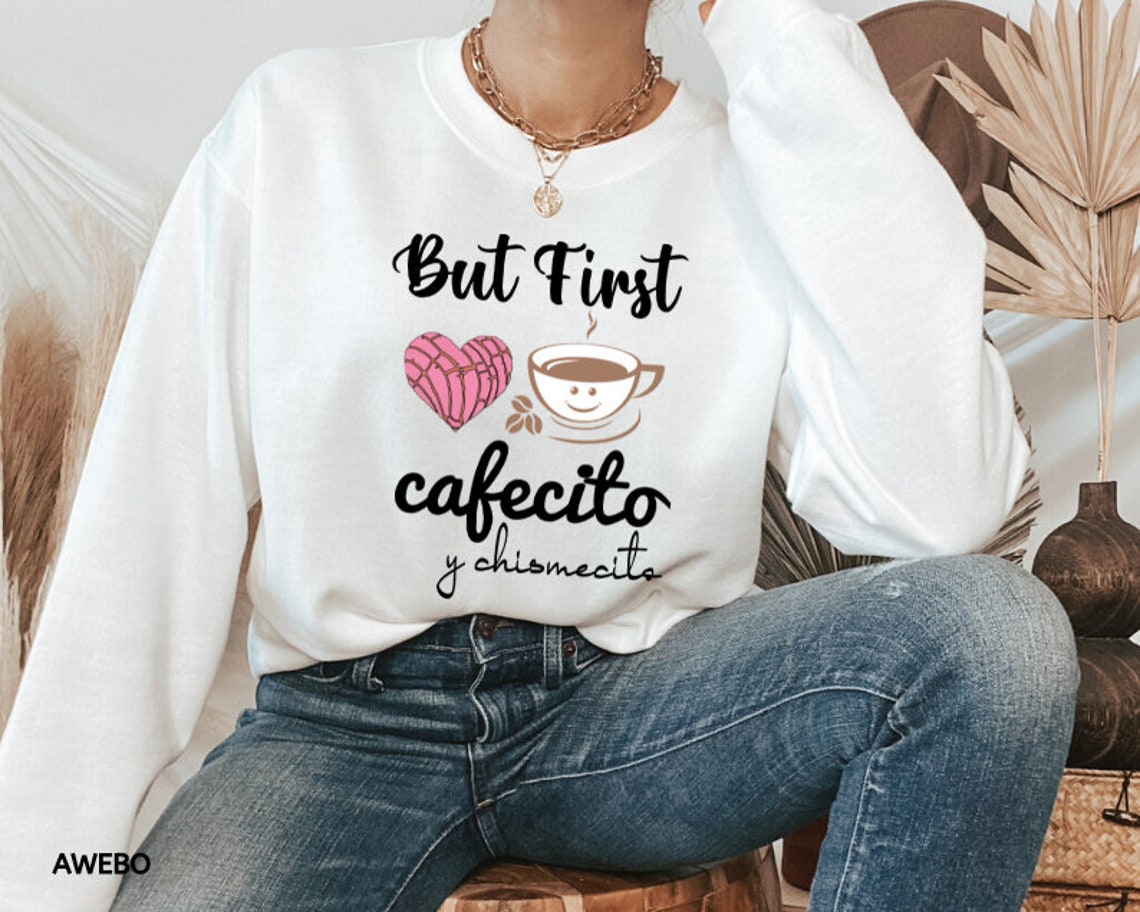 But First Cafecito Latina Png Peace Love Coffee Mexican - Etsy