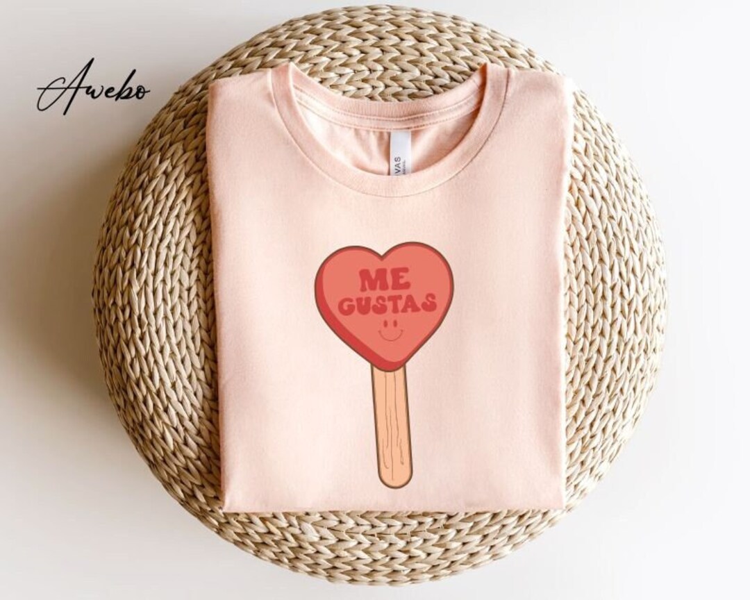 Me Gustas SVG PNG Lollipop Svg Latina Svg Spanish Love - Etsy