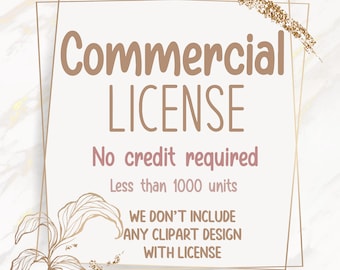 Commercial-use License for Print on Demand-this is a Digital Download ...