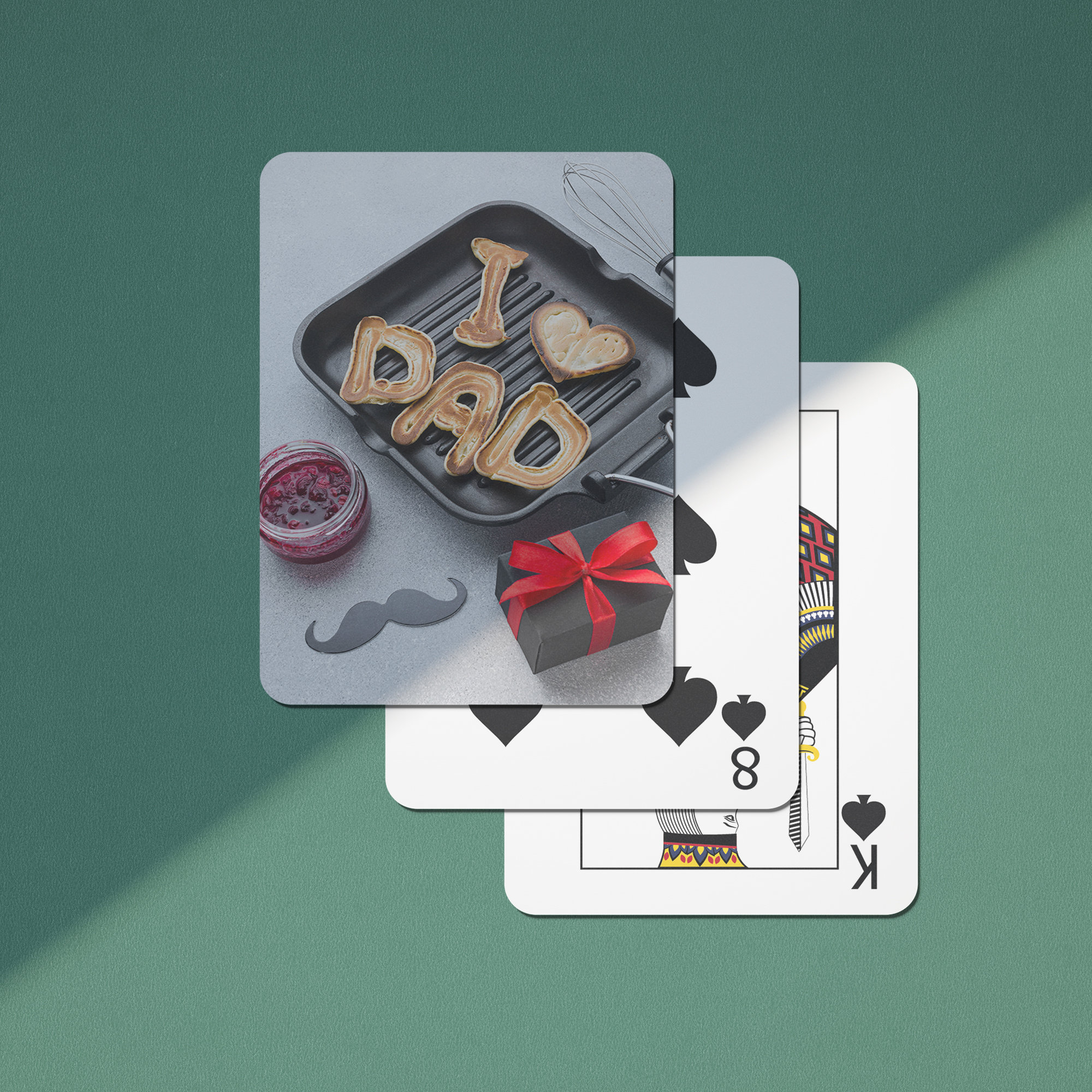 Father's Day Playing Cards Custom Play Card Personalise - Etsy