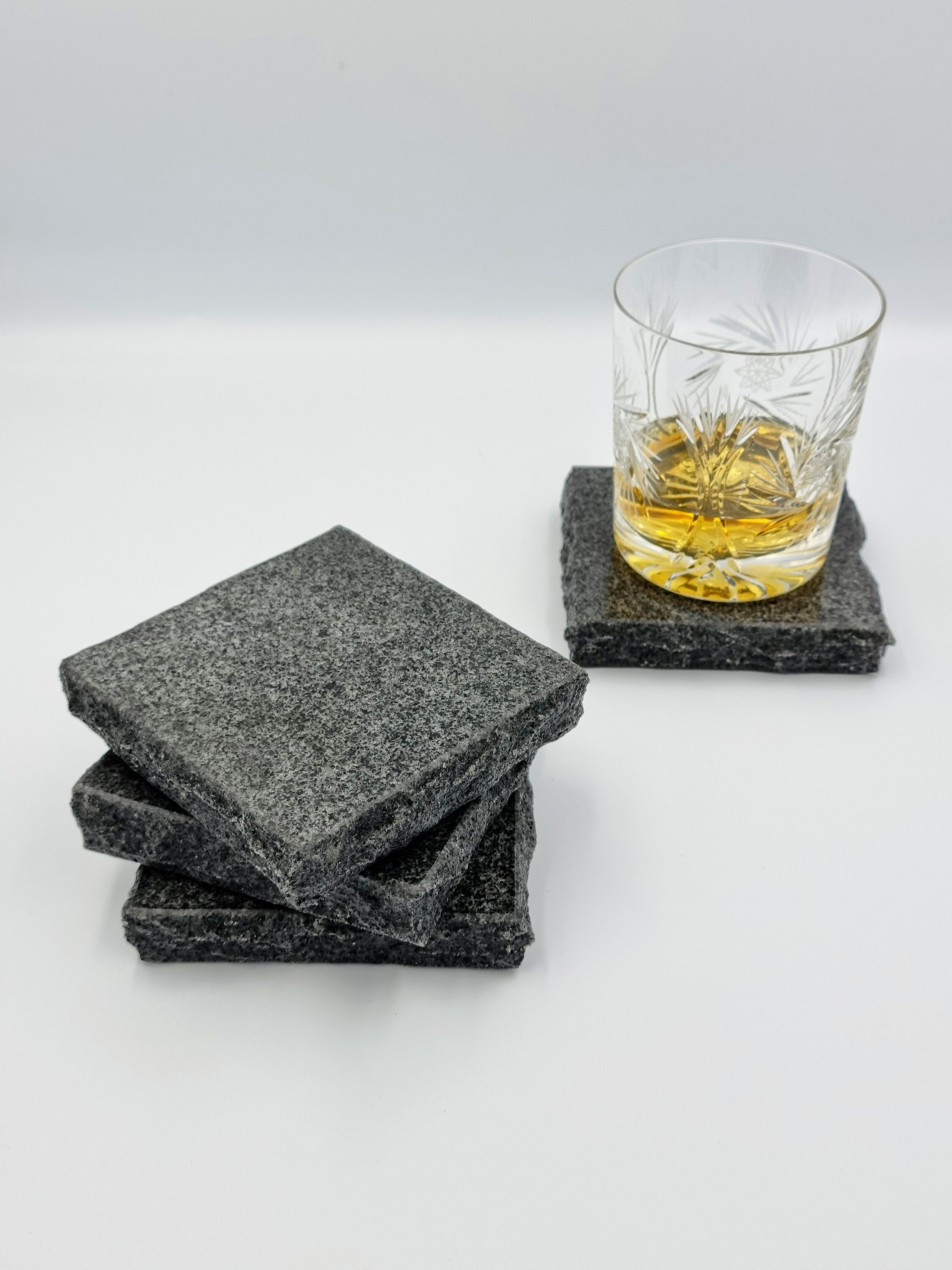 Coasters Natural Granite Stone Gift Idea Gift for Him - Etsy