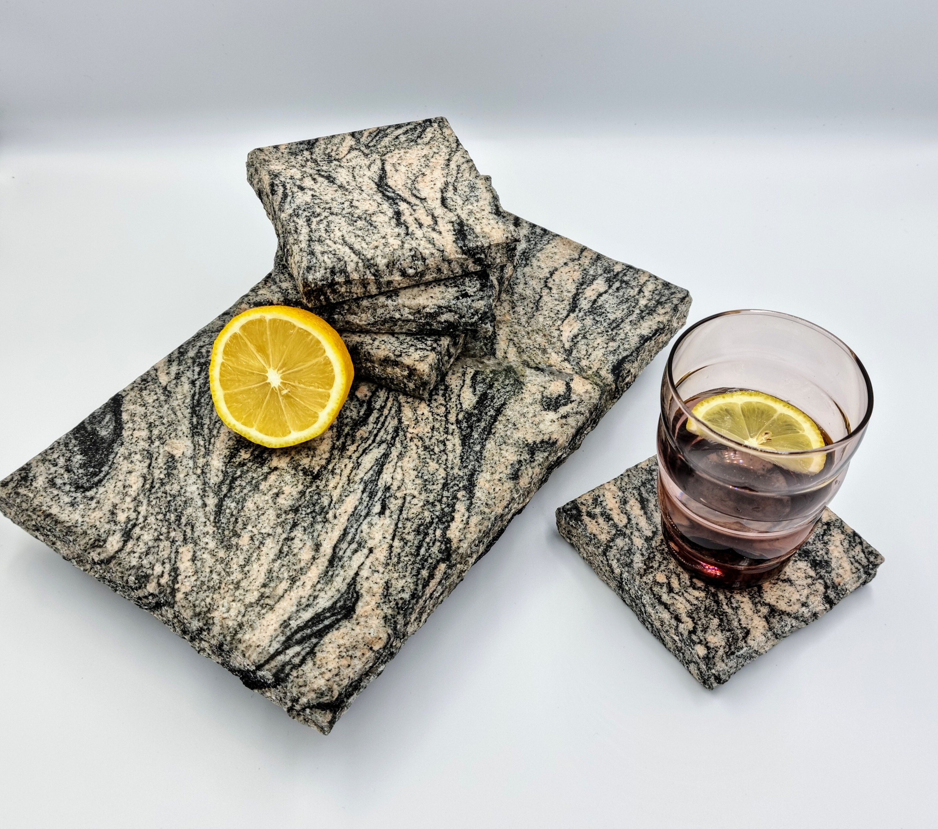 Serving Tray and Coasters Set, Premium Gift Set, Gift Idea - Etsy