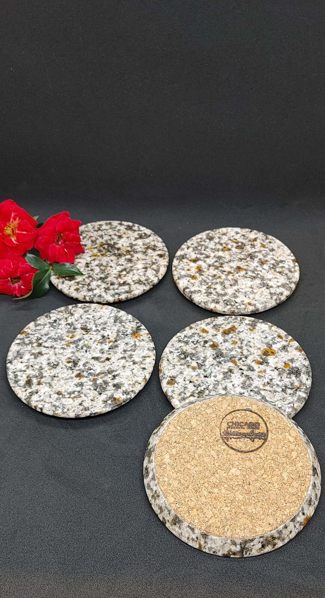 Coasters, Granite, Gift Idea, Premium Product, Gift for Him, Gift for ...