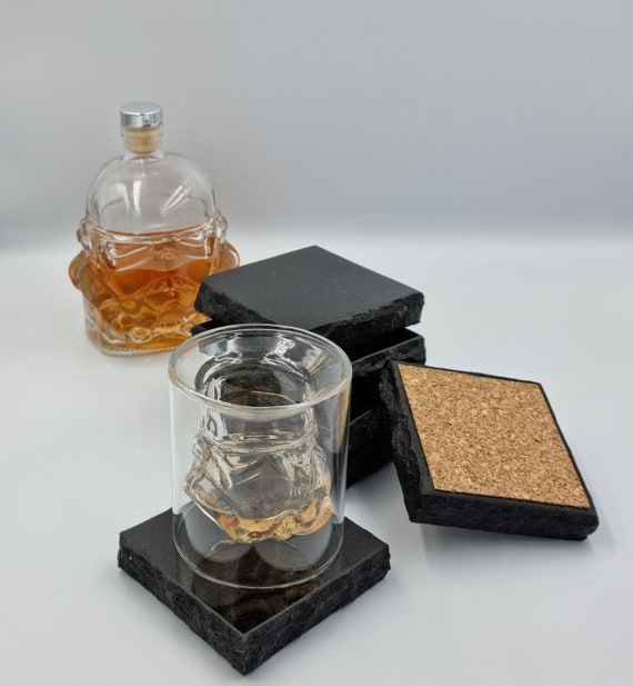 Coasters Natural Granite Stone Gift Idea gift for him | Etsy