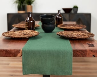 Green Table Linen | Etsy