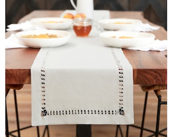 Grey Table Runner | Etsy