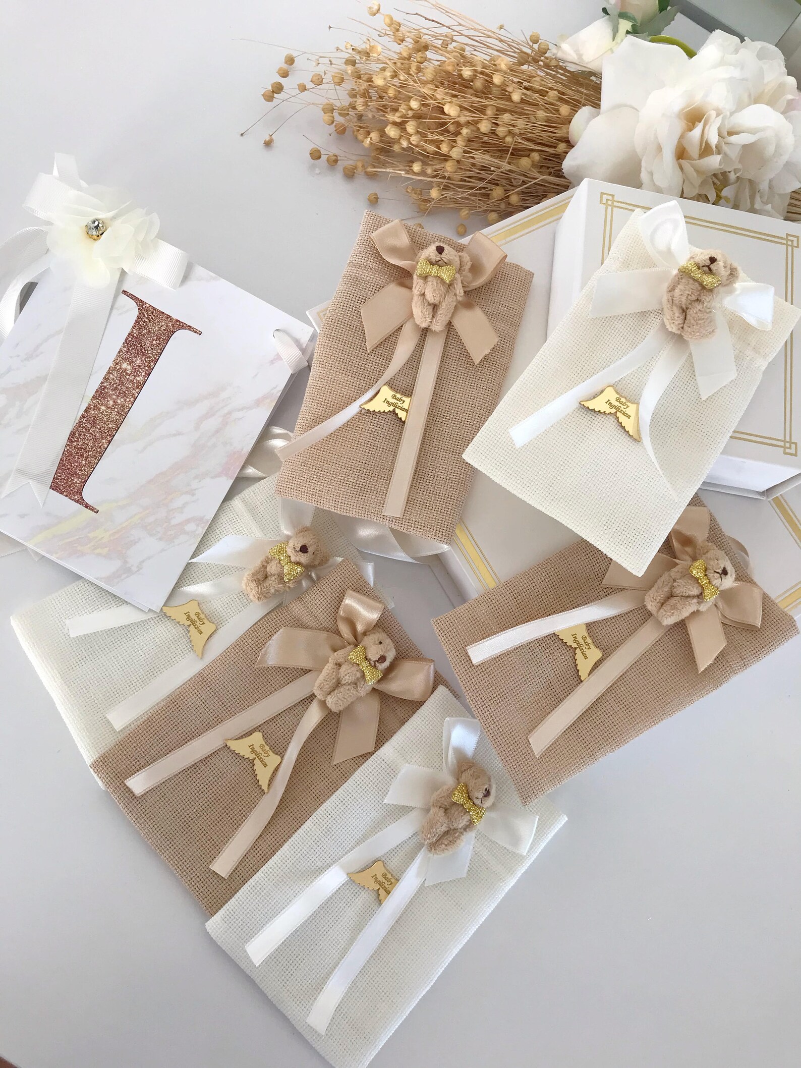 Custom Teddy Bear Sachet Bags Teddy Bear Baby Shower Favors - Etsy