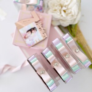 Rose Gold 7th Birthday Photo Frame Magnet, Personalized Gift, 1st 2nd ...