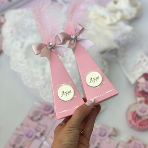 Blue Silver Personalized Empty Cone Box, Candy Chocolate Sweet Box ...