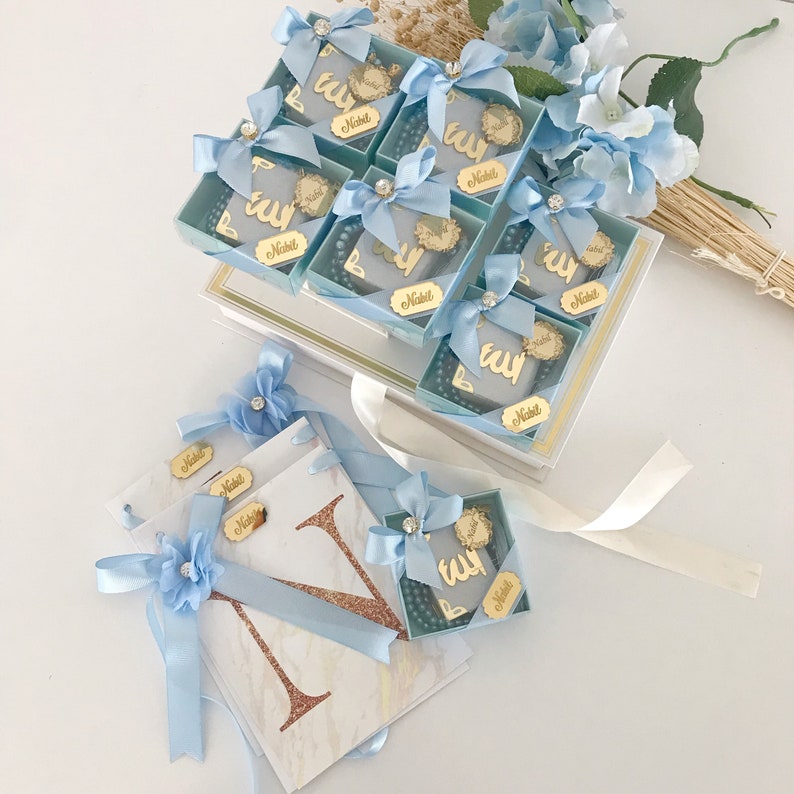 Luxury Custom Mini Quran Tasbih Box Set Arabic Quran Set - Etsy