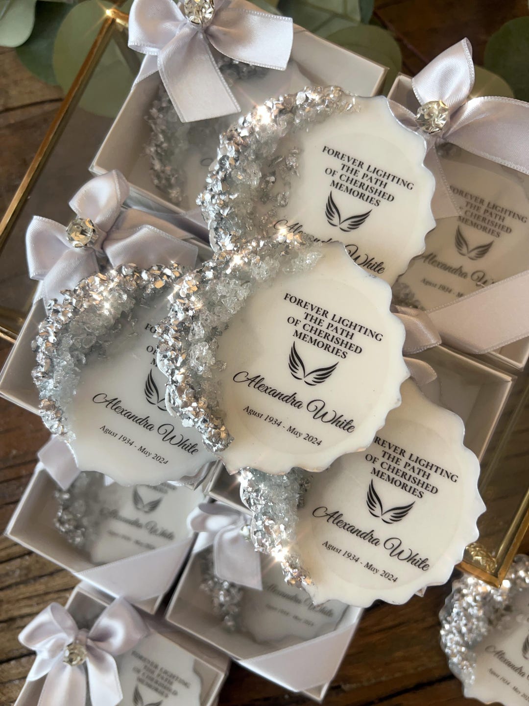 In Loving Memory Keepsake Gift, Funeral Favor Magnets, Unique Funeral ...