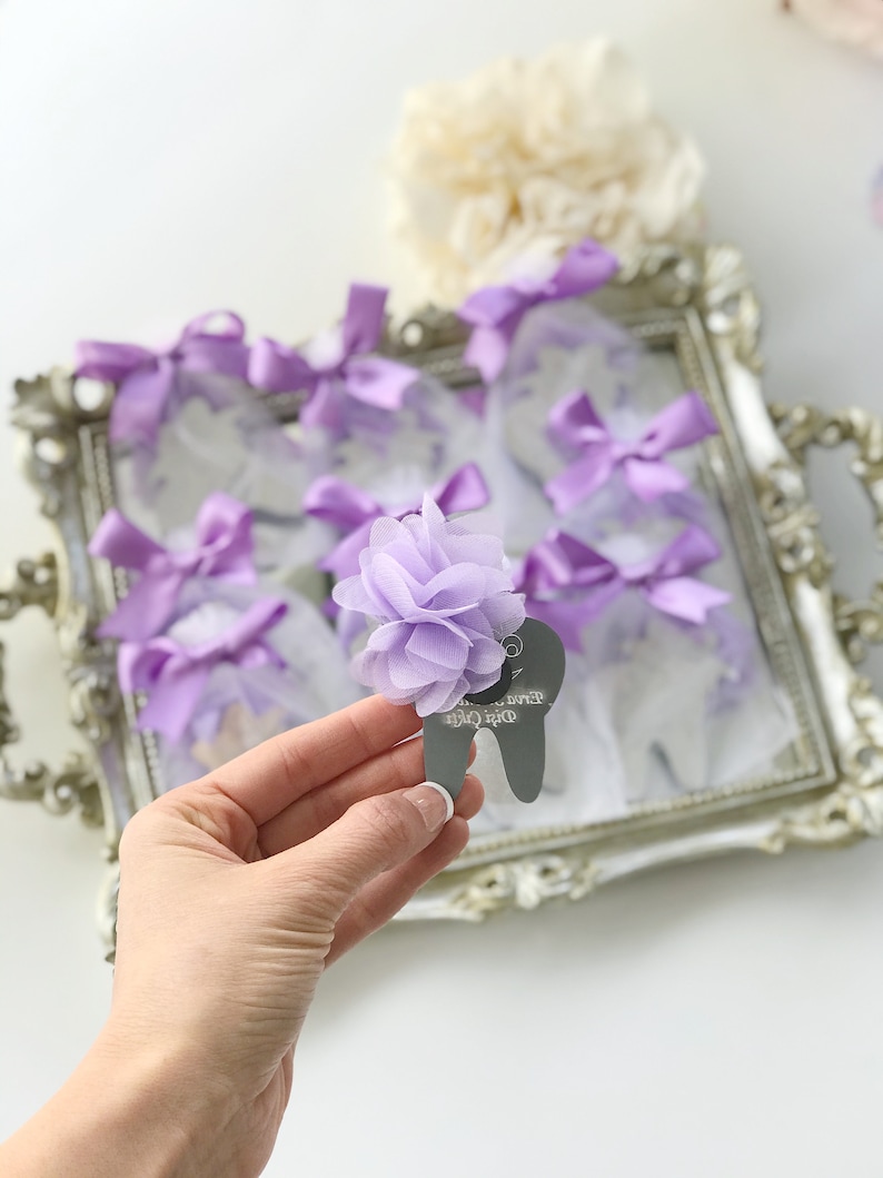 First Tooth Favor Fairy Party Favors Tooth Decoration First - Etsy