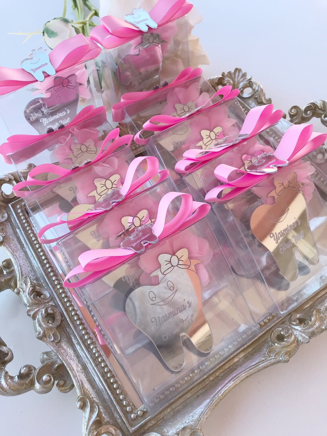 First Tooth Favor Fairy Party Favors Tooth Decoration First - Etsy