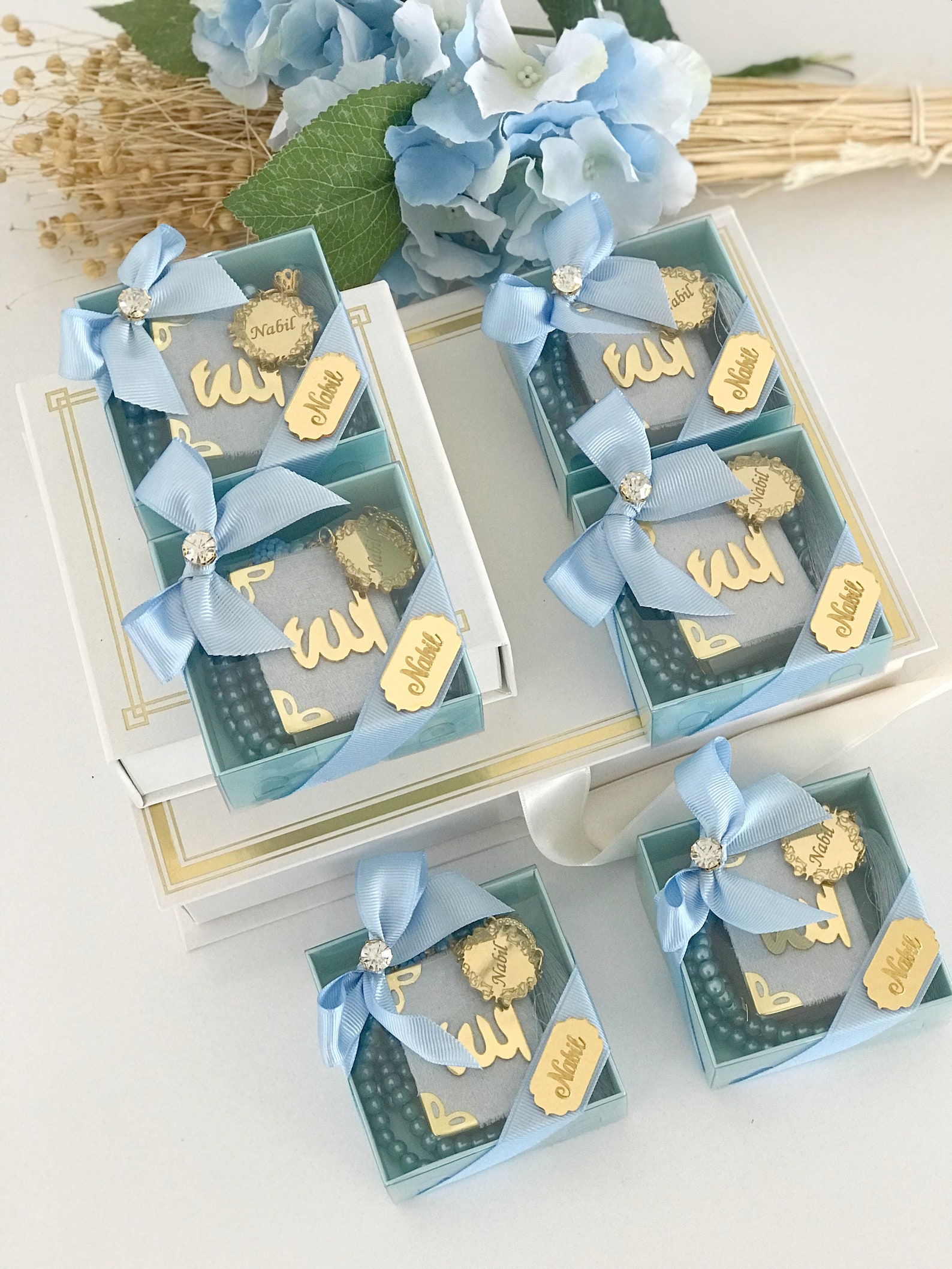 Luxury Custom Mini Quran Tasbih Box Set Arabic Quran Set - Etsy