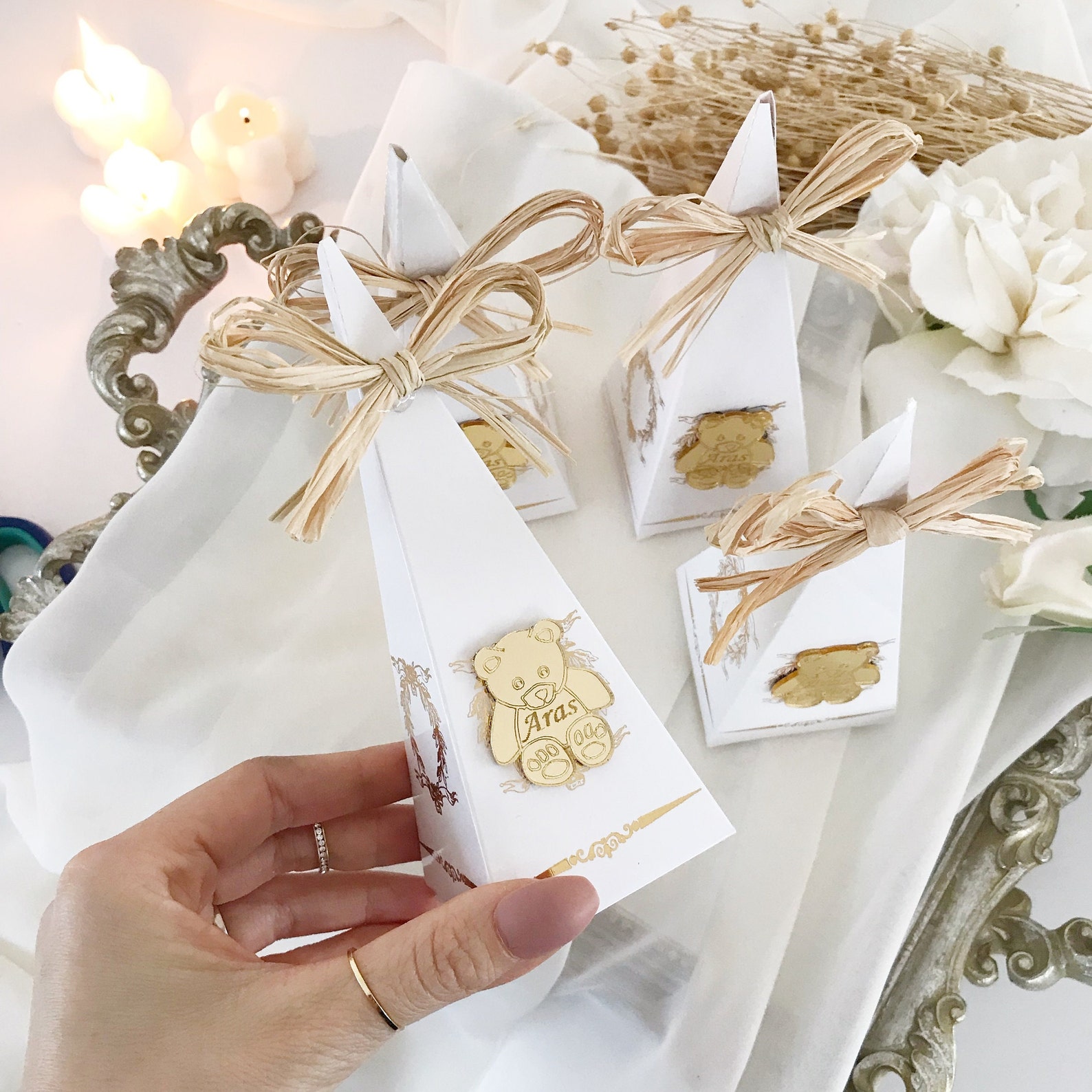 Chocolate Box for Teddy Bear Favors Teddy Bear Party Favors - Etsy