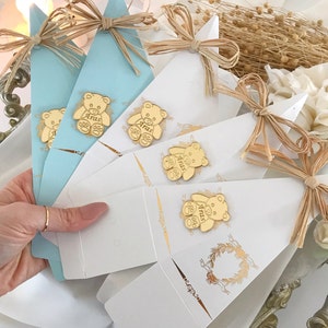 Chocolate Box for Teddy Bear Favors, Teddy Bear Party Favors, Party ...
