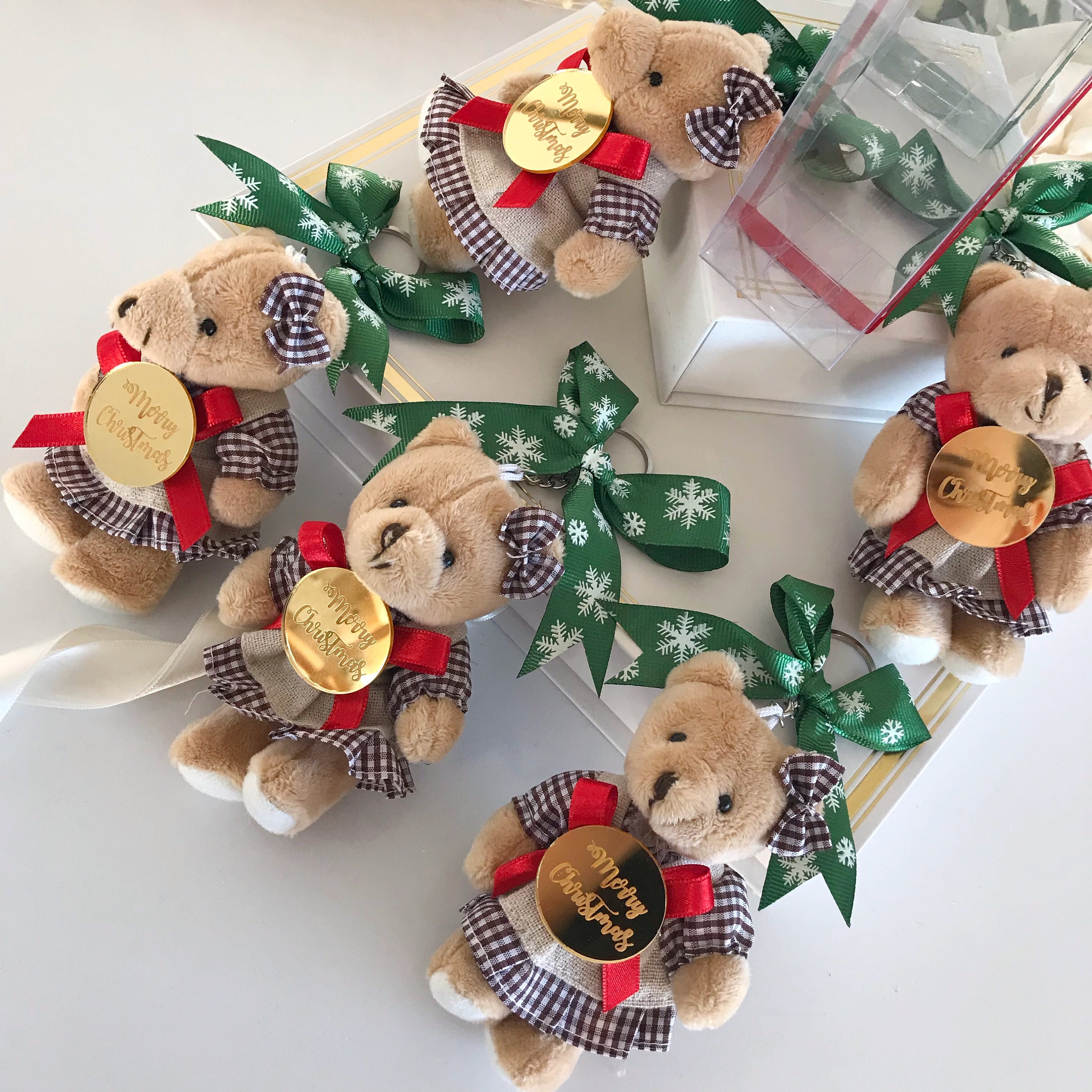 Teddy Bear Personalized Christmas Gift Christmas Bear - Etsy