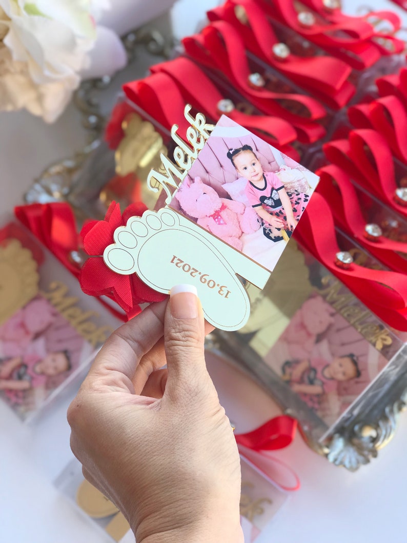 Baby First Steps Party Welcome Baby Favor Baby First Picture | Etsy