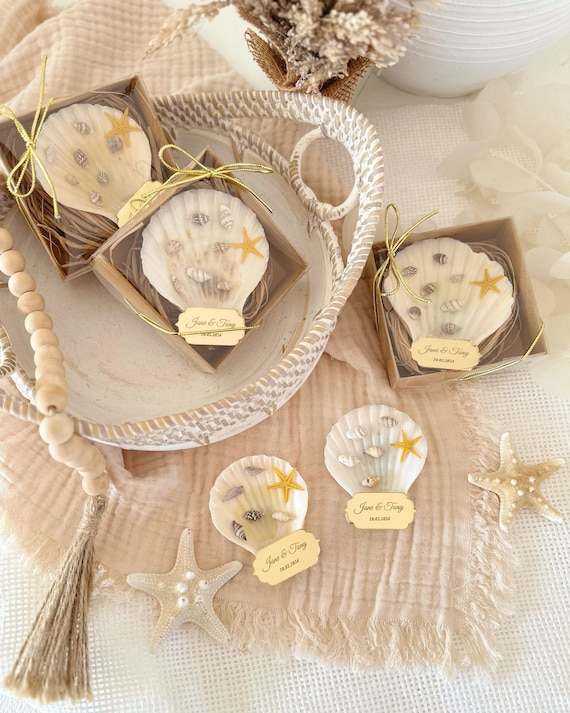 Conchas Decoradas Para Bodas