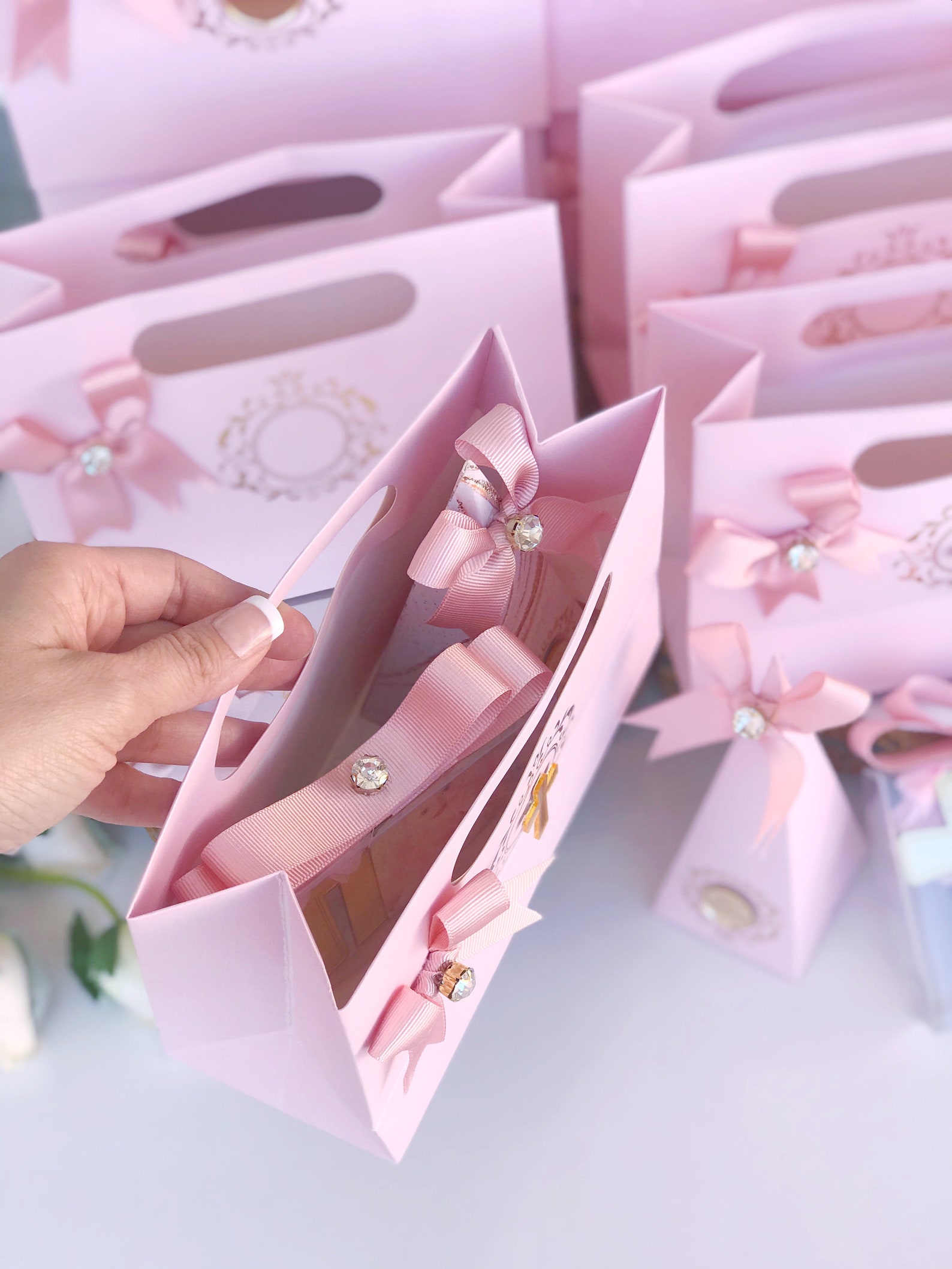 Personalized Baptism Gift Set Keepsake Baptism Favors Photo - Etsy