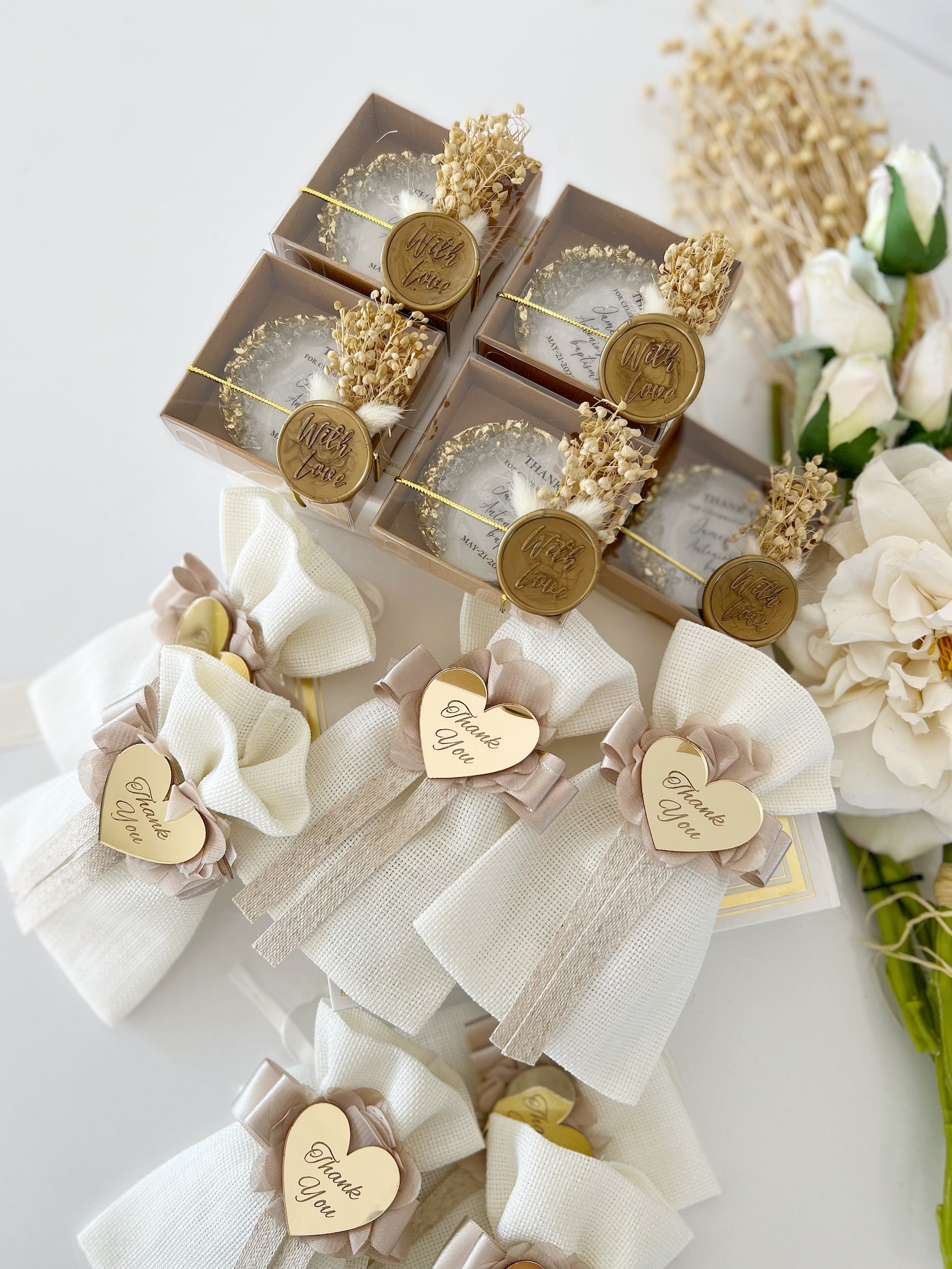 Personalized Luxury Baptism Gift Set Baptism Bag and Custom - Etsy