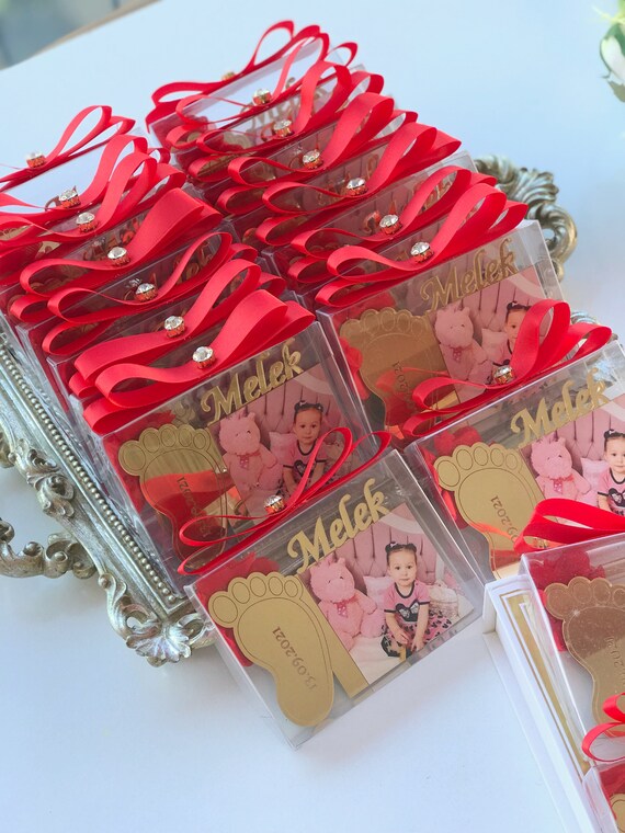 Baby First Steps Party Welcome Baby Favor Baby First Picture | Etsy