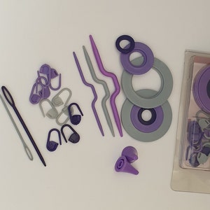 Knitting Notions Set ~ Knit Notions Kit ~ Crochet Notions Kit ~ Set of ...