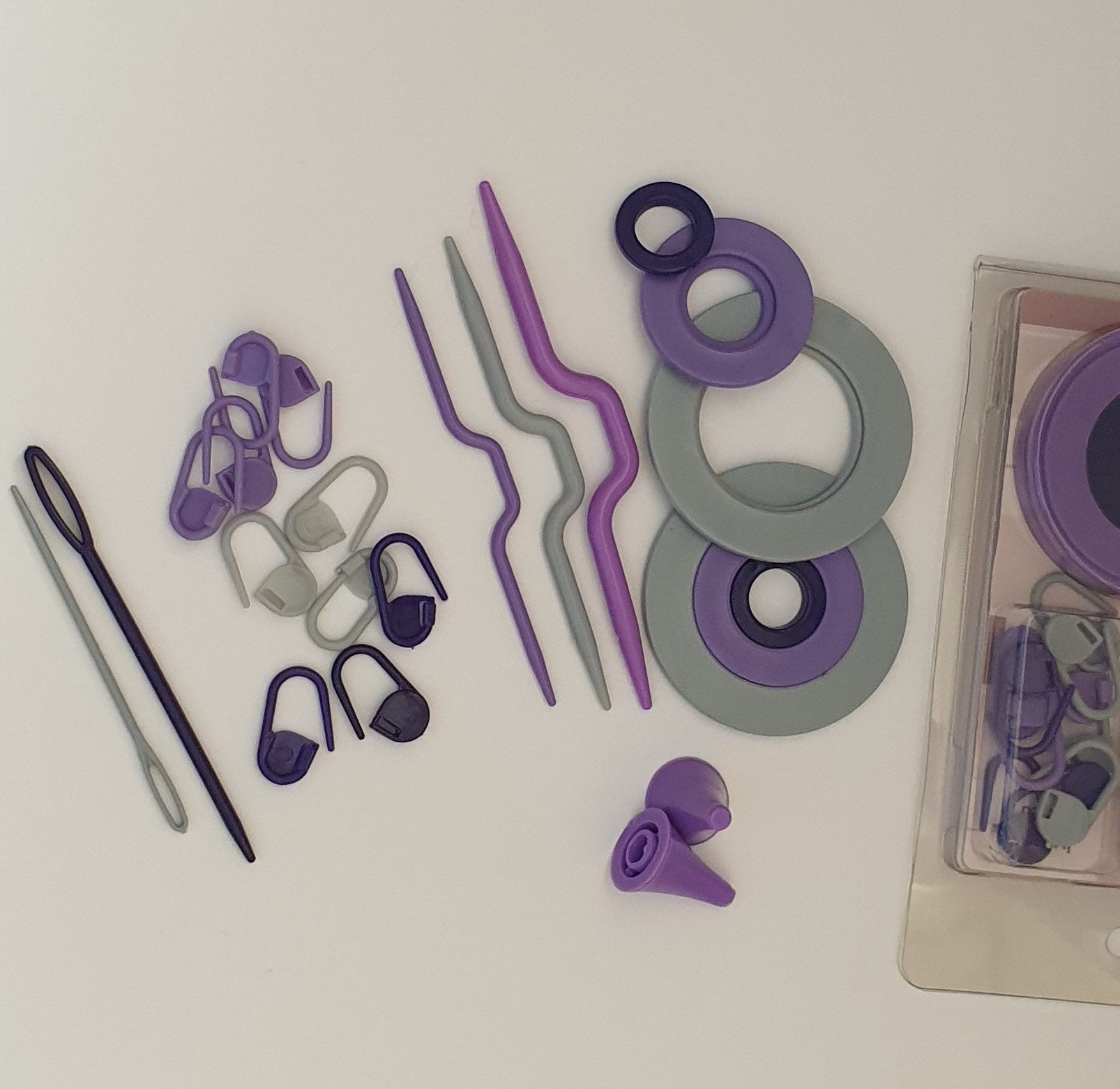 Knitting Notions Set ~ Knit Notions Kit ~ Crochet Notions Kit ~ Set of ...
