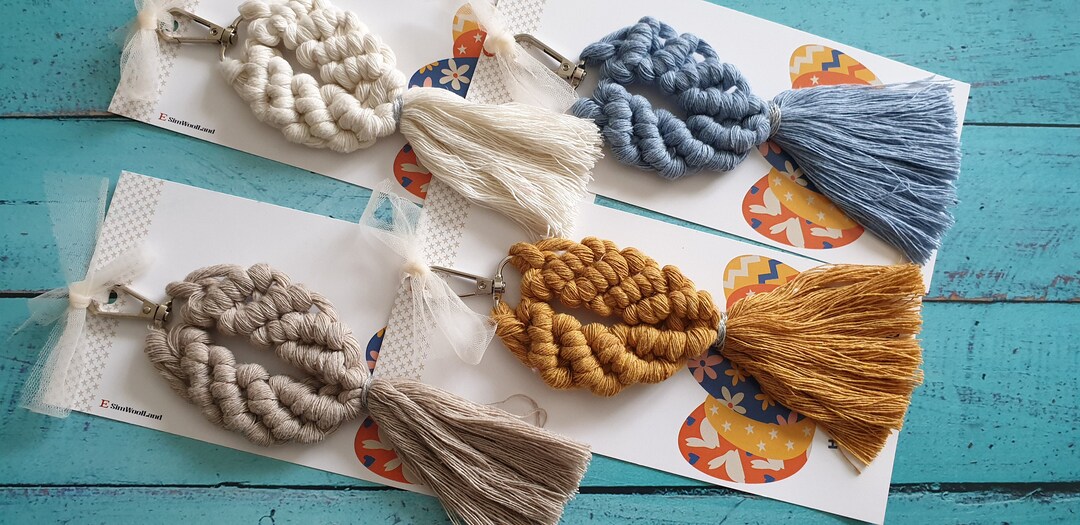 Macrame Bridal Shower Favor, Custom Macrame Gift, Personalized Wedding ...