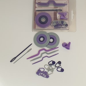Knitting Notions Set ~ Knit Notions Kit ~ Crochet Notions Kit ~ Set of ...