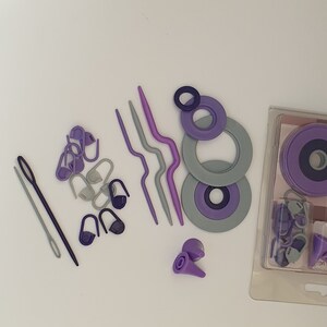 Knitting Notions Set ~ Knit Notions Kit ~ Crochet Notions Kit ~ Set of ...