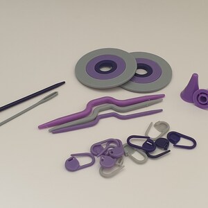 Knitting Notions Set ~ Knit Notions Kit ~ Crochet Notions Kit ~ Set of ...