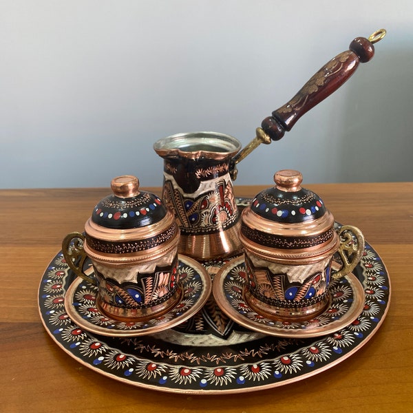 Turkish Coffee Set - Etsy