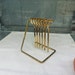 Gold Titanium Teaspoon and Stand,shiny Gold Coffee Spoons, Tea Stirring ...