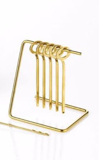 Gold Titanium Teaspoon and Stand,shiny Gold Coffee Spoons, Tea Stirring ...