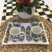 Ceramic Turkish Coffee Cups Set, Coffee Cup With Water Glass, Gift for ...