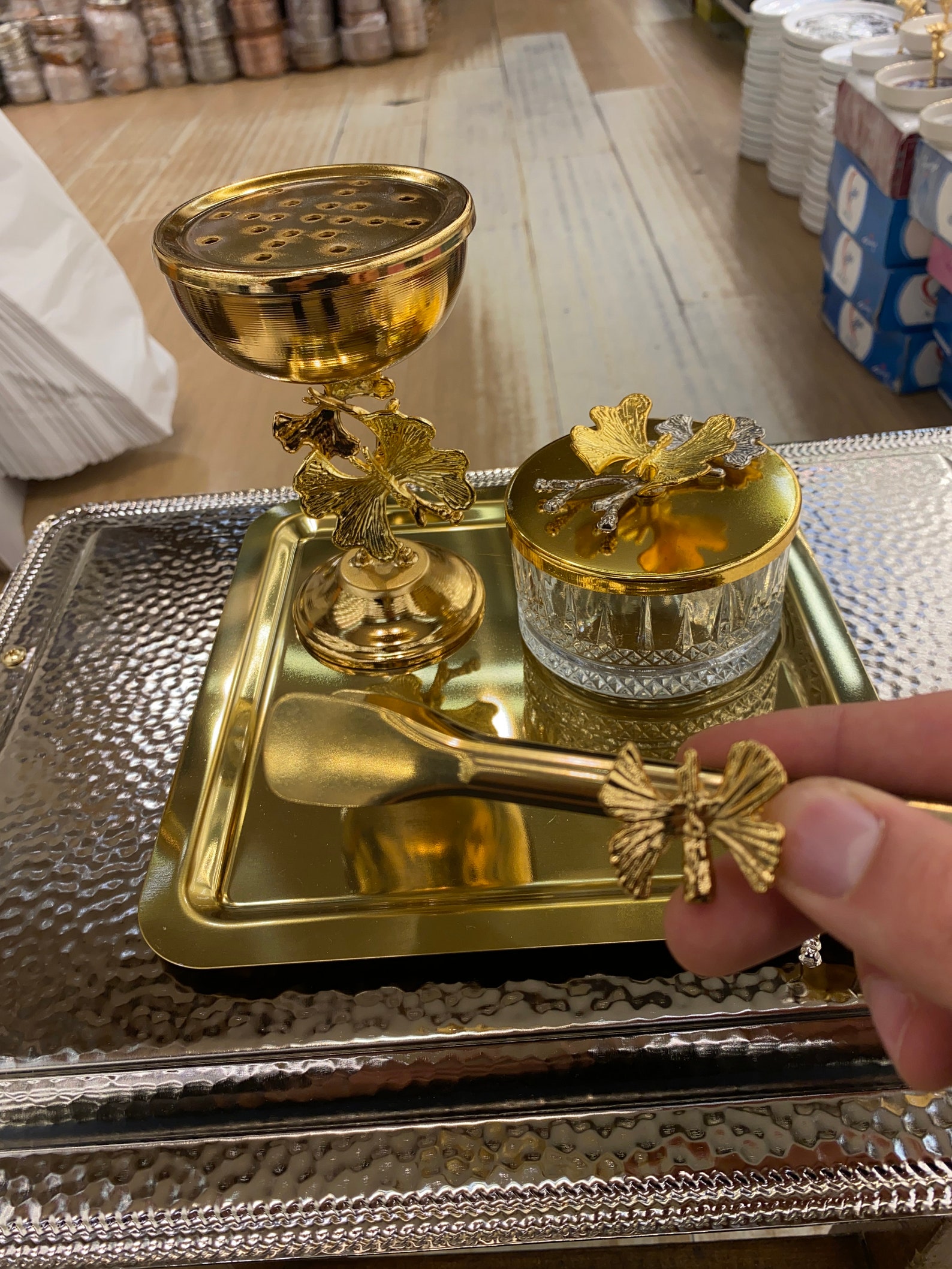 Arabic Bakhoor Burner, Bakhoor Set, Arabic Mabkhara,butterfly Incense ...