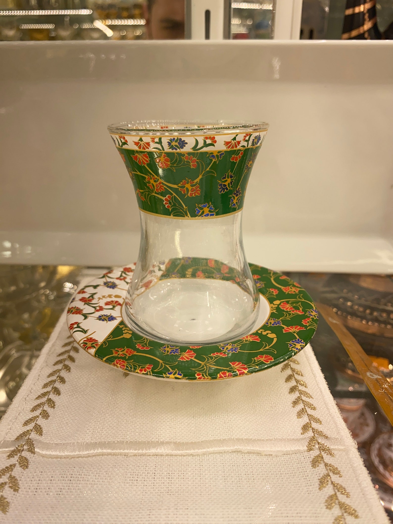 Blue Turkish Tea Set Turkish Tea Glass Turkish Tea Set - Etsy